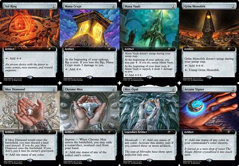 Made Some Tweaks To The 8 Mana Rocks I Consider First In All Of My