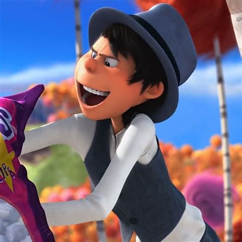 A Cartoon Character Holding A Candy Bar In His Hand