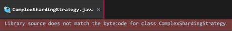 idea 告警：library source does not match the bytecode for class 夜风博客