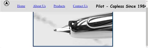 html embedded iframe video overlap the fixed navbar