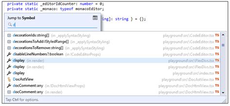 search for a code symbol coderush devexpress documentation