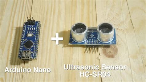 Arduino Nano Ultrasonic Sensor Hc Sr04 Youtube