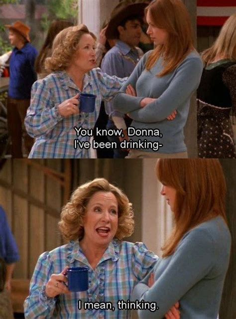 Drunk Kitty Confuses Her Words When Talking To Hot Donna On That 70′s Show