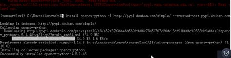 安装 opencv python【报错】 【error exception traceback most recent call
