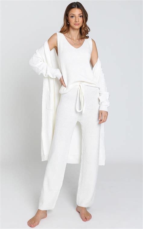 Luxe Lounge Knit Cardigan In Cream Showpo Lounge Wear Stylish Luxe