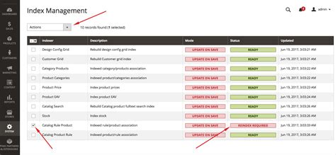 how to reindex your magento 2 store from admin or ssh