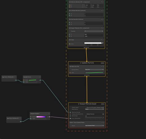 help unable to effect alpha of vfx graph s particles when using