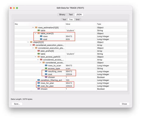 innodb mysql planning cost higher than number of blocks occupied in