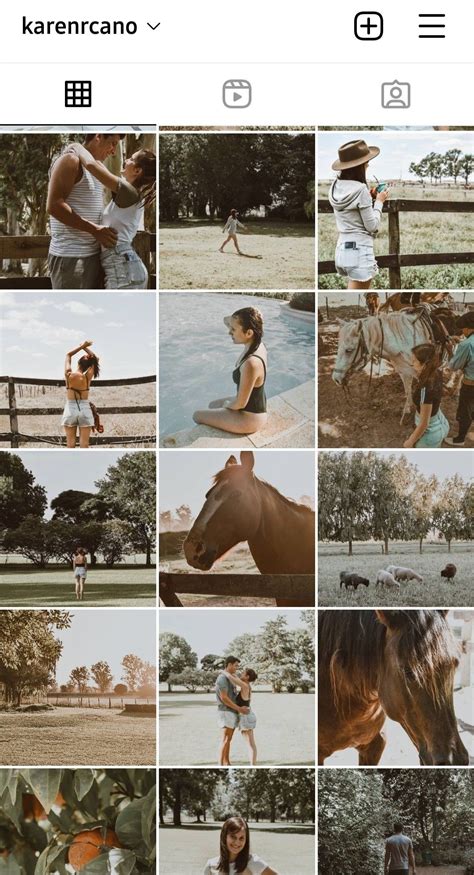 Feed Instagram Minimal Aesthetic Organized Feed Inspiracion Green