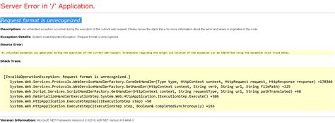 asmx webservice not able to run stack overflow