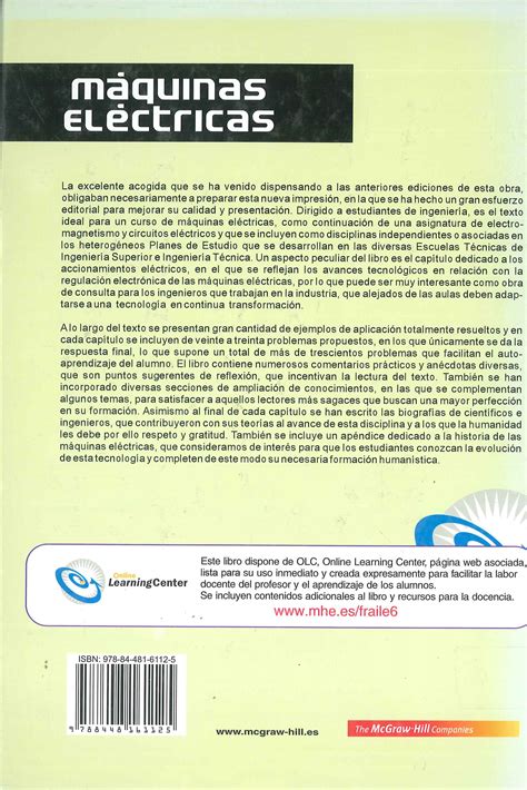 Máquinas Eléctricas 6º Ed Biblioteca Rucab
