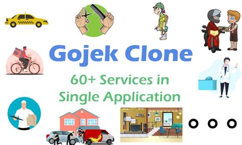 build gojek clone app on demand service multi service apps by