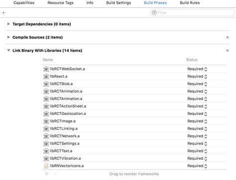 [answers] linker command failed in react native app using react native