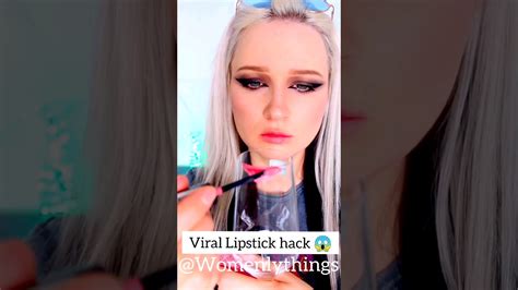 Viral Lipstick Hack Shorts Viral Trending Korean Youtubeshorts