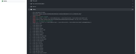 deploying laravel with github actions