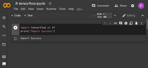no module named tensorflow