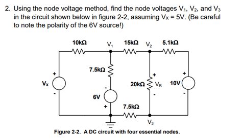 calculate the node voltages v1 v2 and v3 83 pages summary [3 4mb