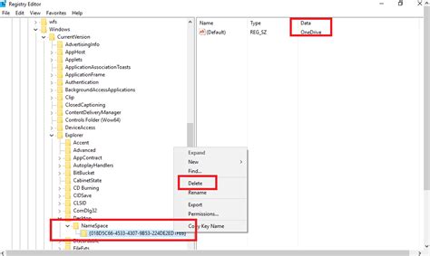 general how to remove duplicate onedrive entry