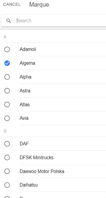 css how to add color to ionic selectable items stack
