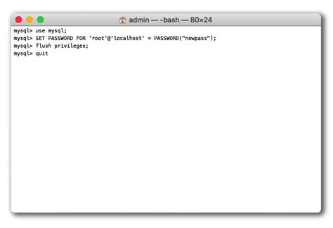 resetting mysql root password on your mac macupdate blog