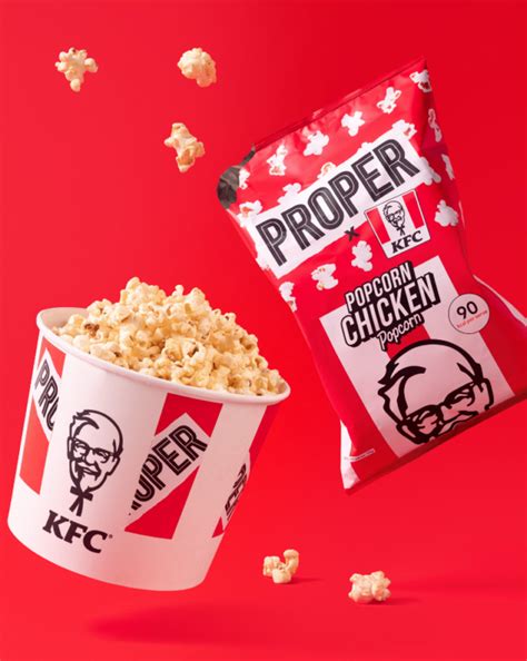 Kfc Launches Chicken Flavoured Popcorn In Uk Supermarkets