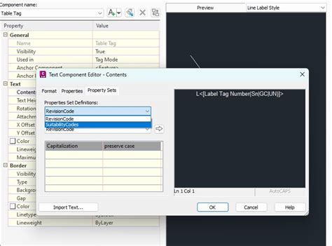 solved add property set data to polyline to allow display plotting