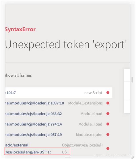 nuxt js unexpected token ‘export‘ lllomh 博客园