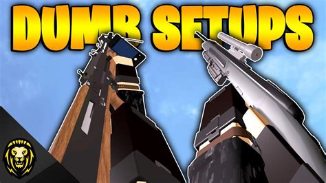 Using Your Dumb Sniper Setups In Phantom Forces Roblox Youtube
