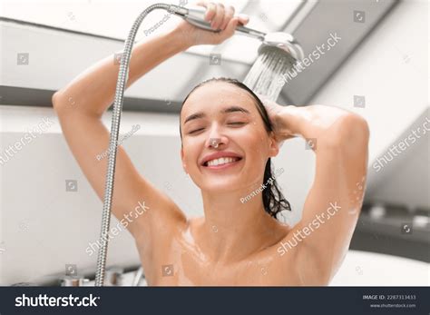 Women Taking Showers Together