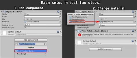get component rotation unity