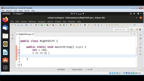 the right shift operator in java programming youtube