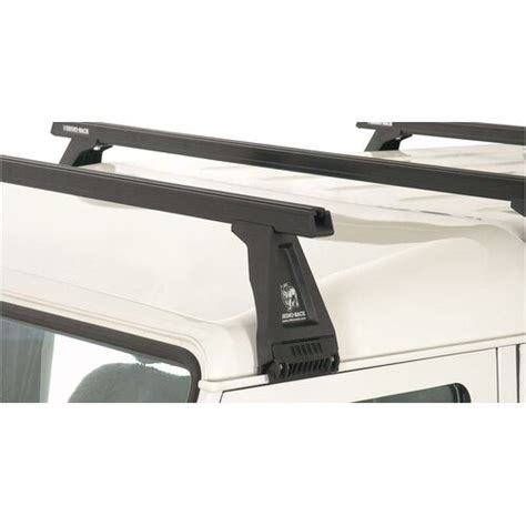 Rhino Rack Heavy Duty Rl210 Black 3 Bar Roof Rack For Land Rover