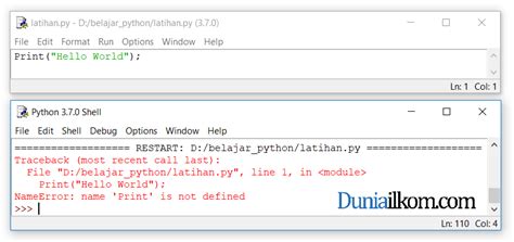 Tutorial Belajar Python Part 6 Aturan Dasar Penulisan Kode Program