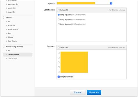 ios add udid in current provisioning profile stack overflow