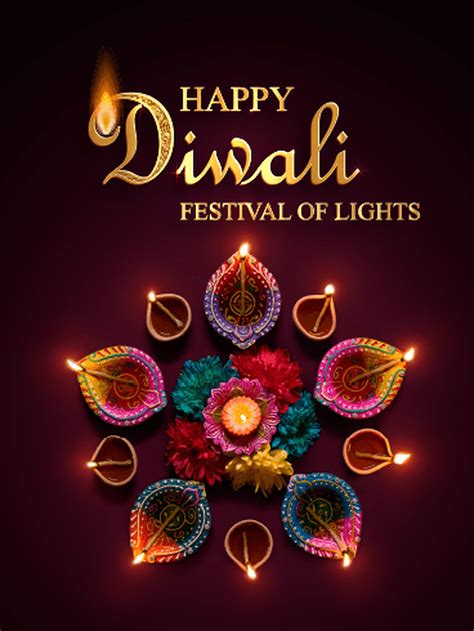 Download Diwali Greeting Card Wallpaper