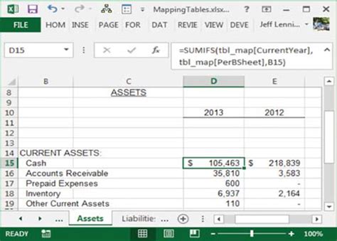 excel the power of mapping