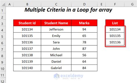 excel vba how to filter with multiple criteria in array 7 ways