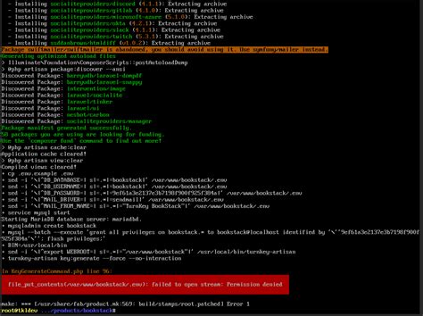 bookstack turnkey gnu linux