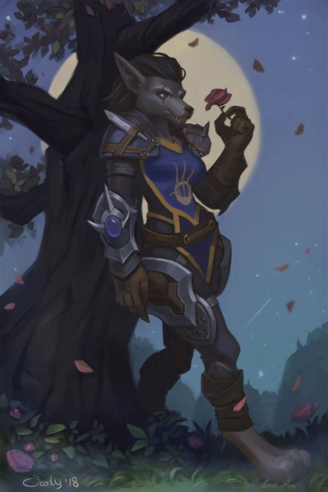 Worgen Commission By Lowly Owly On Deviantart