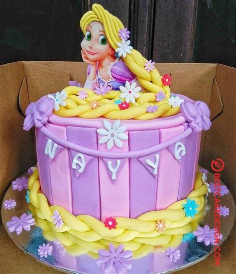 50 Tangled Cake Design Cake Idea October 2019 Rapunzel Birthday