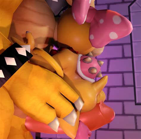 Rule 34 3d Anthro Bowser Carrying Female Koopa Koopaling Mario