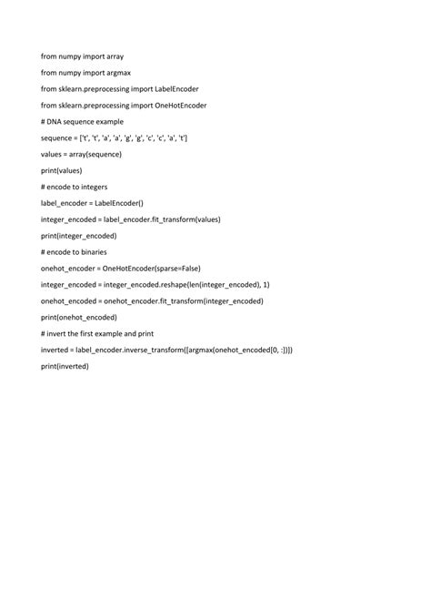 pdf python code example for encoding dna sequences to