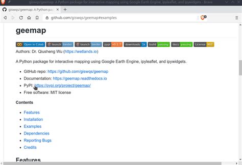 geemap · pypi