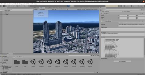 get started with vts landscape streaming plugin for unity