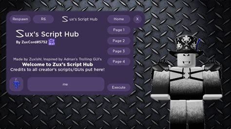 roblox sux s hub script showcase youtube