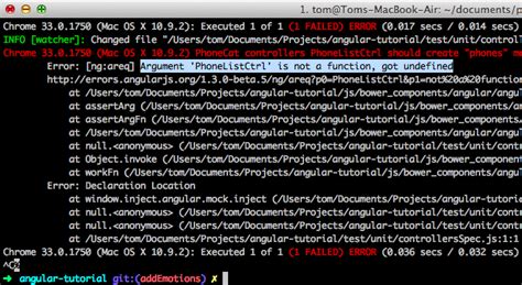 jasmine angularjs testing argument phonelistctrl is not a function