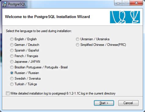 stack builder postgresql что устанавливать