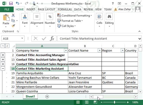 winforms asp and wpf grid controls new excel data