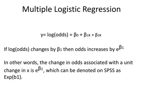 ppt stat e 150 week 11 multiple logistic regression powerpoint