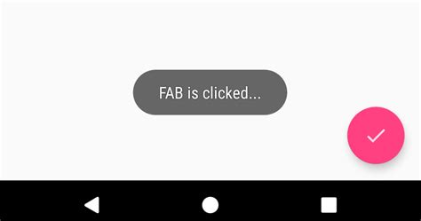 adding floating action button kotlin